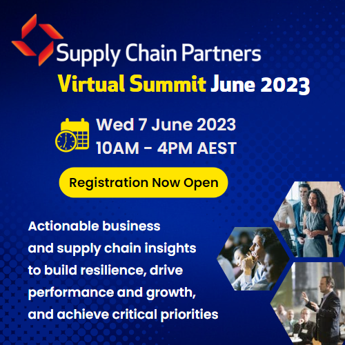 Supply Chain Partners Virtual Summit June 2023, Australia - Webinars / Virtual Events event on ...